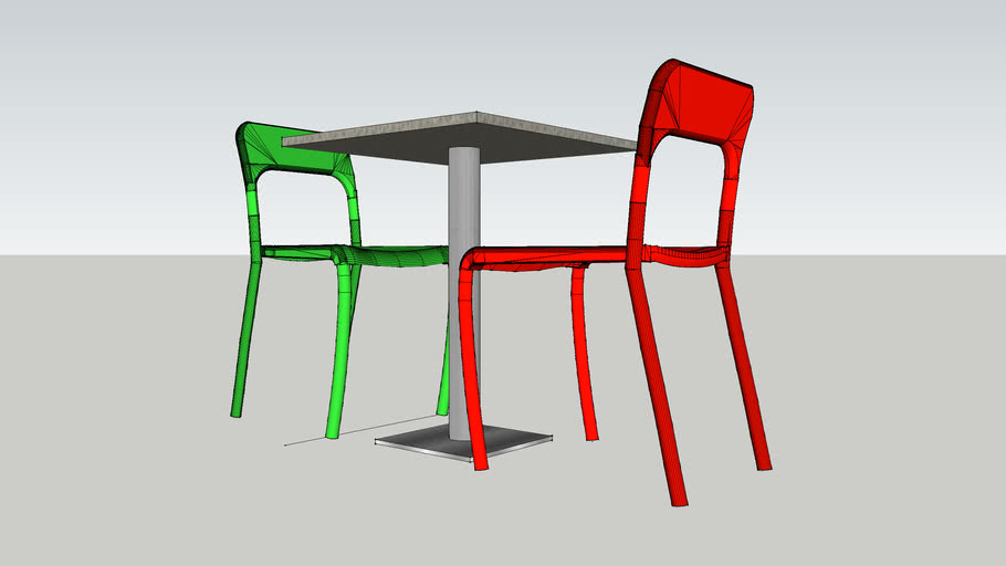cafeteria table | 3D Warehouse