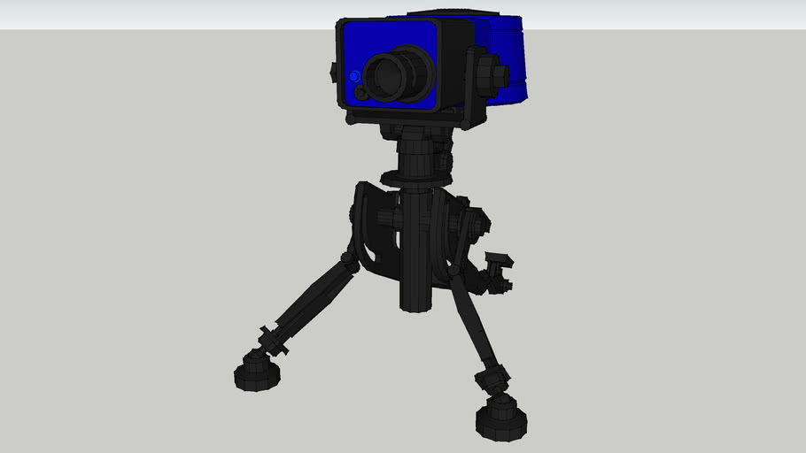 TF2 Turret Blue level 1 | 3D Warehouse