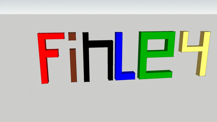 Finley (my name) | 3D Warehouse