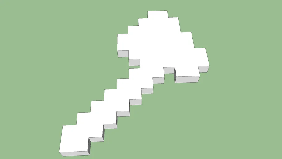 Minecraft Axe | 3D Warehouse