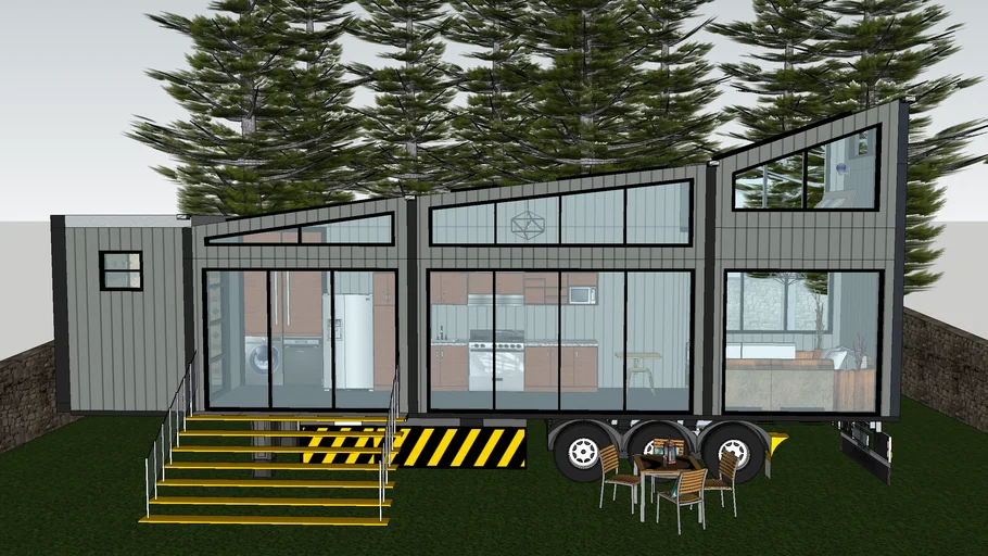 Google Sketchup 3d Tiny House Designs
