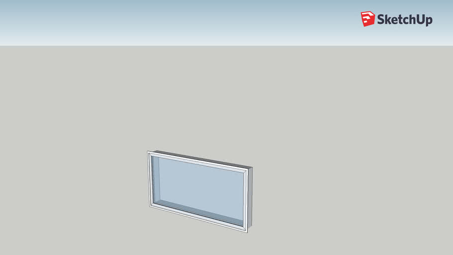 Single Pane Window | 3D Warehouse