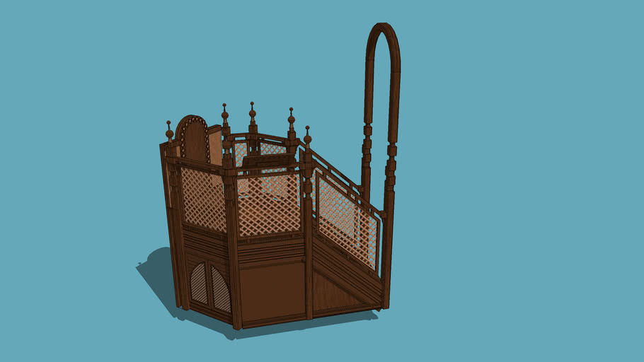 Mimber, islamic, mosque, masjed | 3D Warehouse