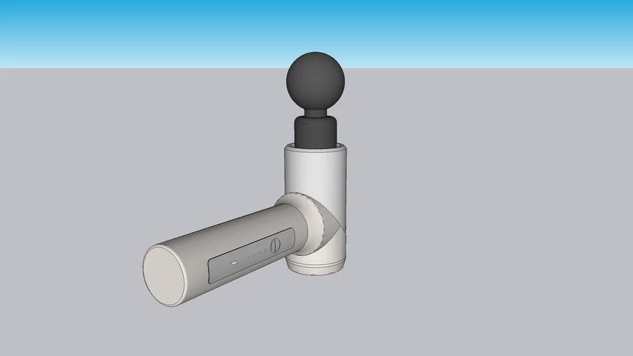massage gun | 3D Warehouse