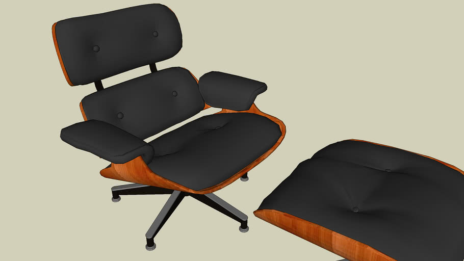Poltrona Charles Eames | 3D Warehouse