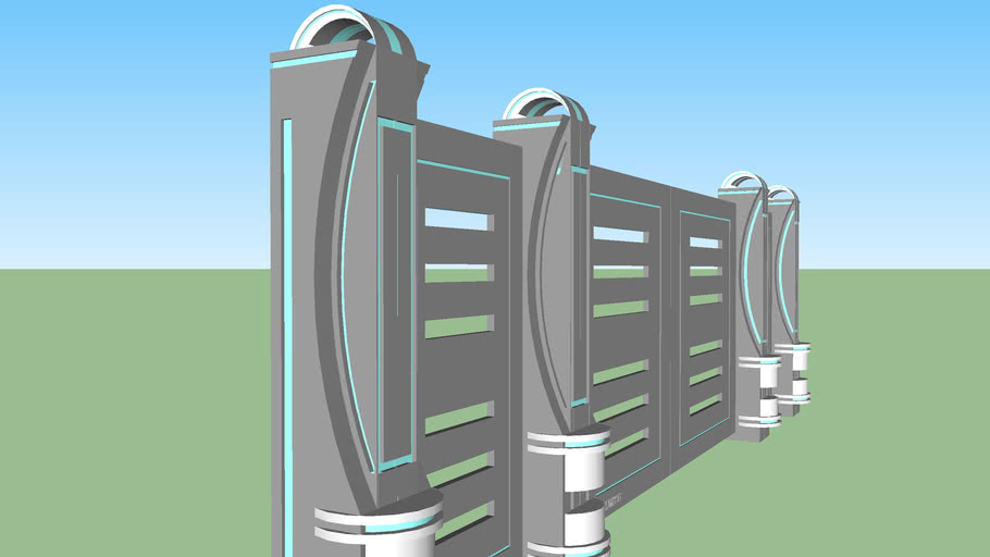 FUTURISTIC GATE 2018 | 3D Warehouse