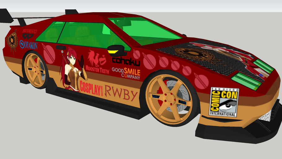 RWBY Pyrrha Nikos Itasha | 3D Warehouse