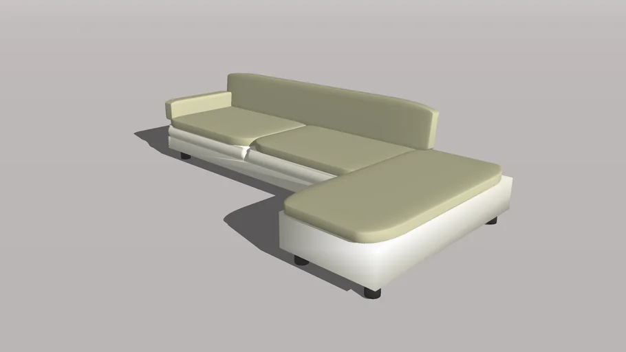modern couch | 3D Warehouse