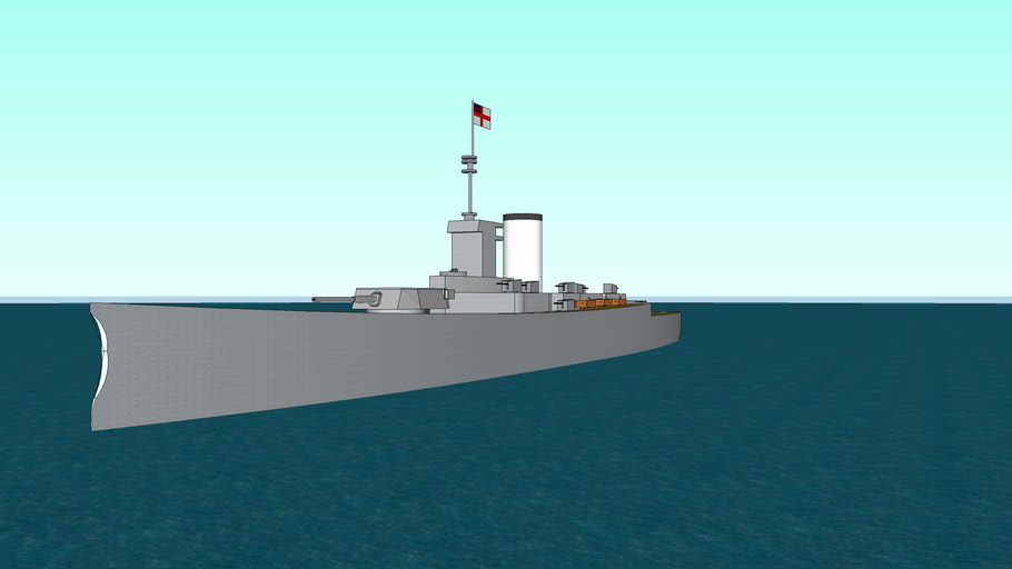 HMS Furious | 3D Warehouse