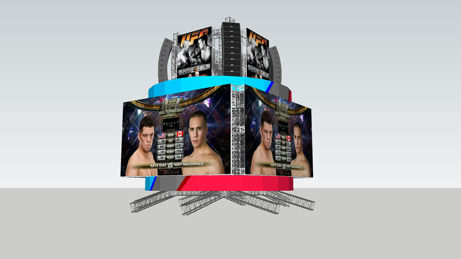 UFC Event Box | 3D Warehouse