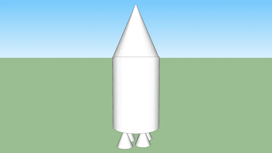 Whitney Rocket | 3D Warehouse