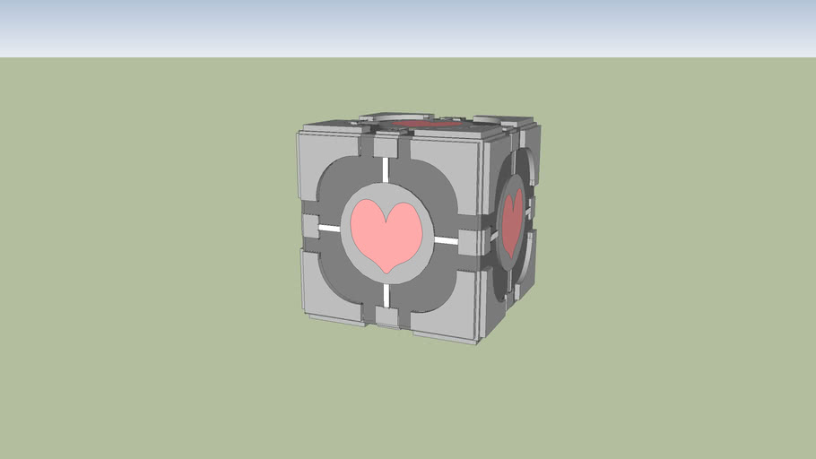 Companion Cube | 3D Warehouse