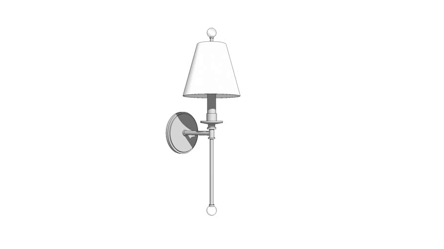 Waterworks Newell Sconce | 3D Warehouse