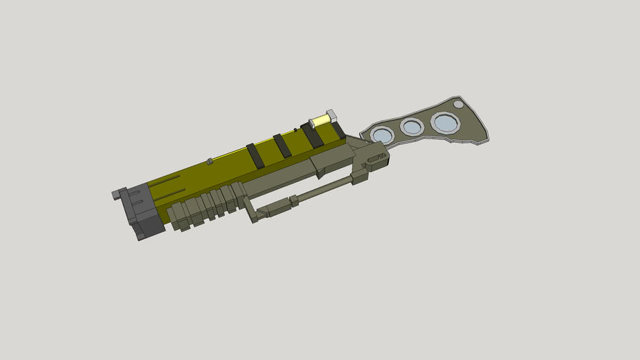 fallout 3 laser rifle | 3D Warehouse