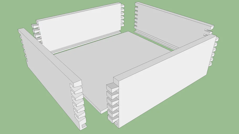 tiroir queue d'aronde | 3D Warehouse
