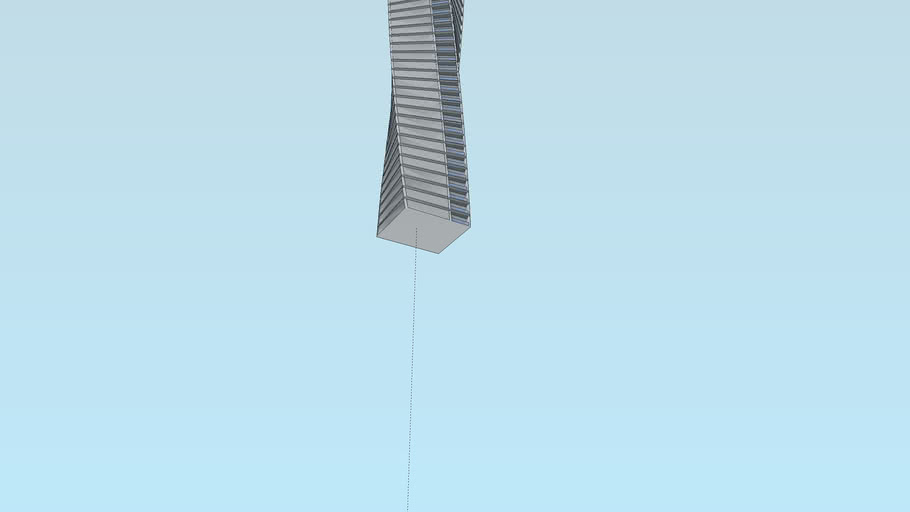 Twist tower | 3D Warehouse