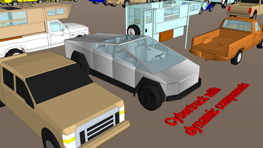 pickup car props | 3D Warehouse