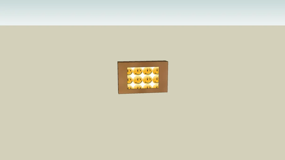 bigger hanging frame | 3D Warehouse