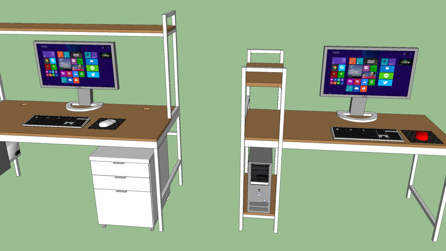 ESCRITORIOS MODERNOS | 3D Warehouse