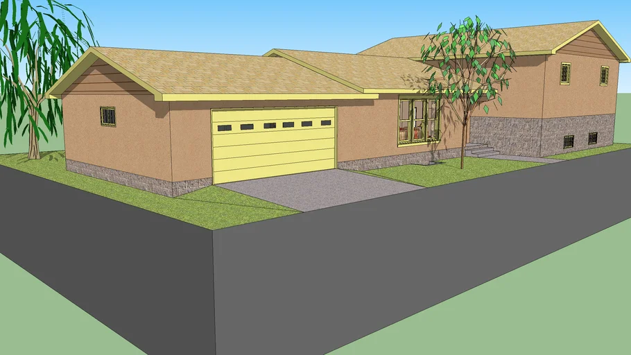4 Level House | 3D Warehouse