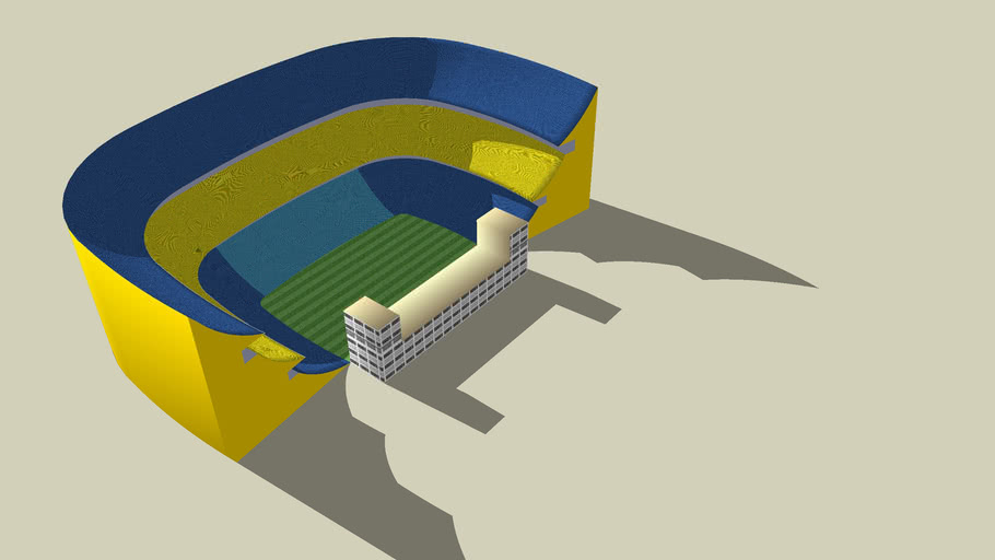 Estadio de Boca Juniors La Bombonera | 3D Warehouse