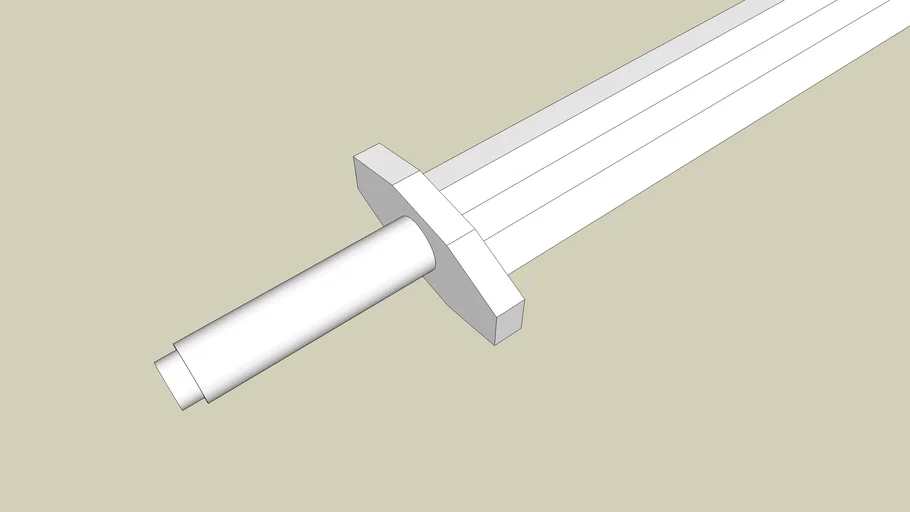 Basic Sword | 3D Warehouse
