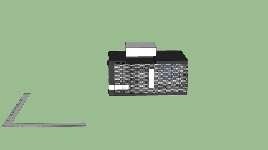 custom full ATX small size computer case | 3D Warehouse