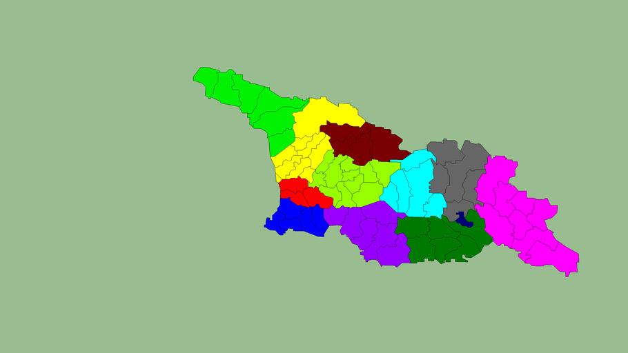 Georgia (Ex-USSR) regions and provinces | 3D Warehouse