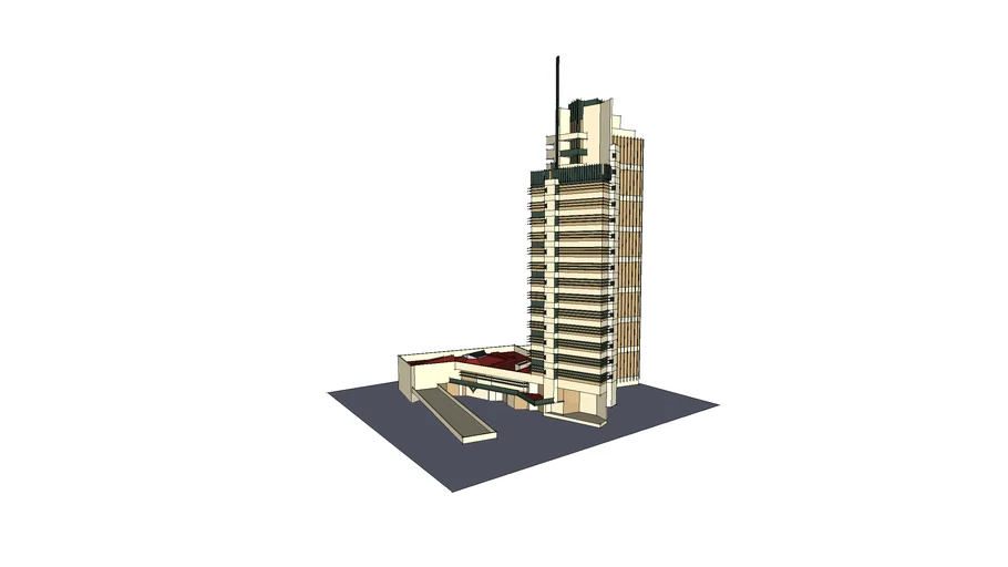 Price Tower by unknown modeler | 3D Warehouse
