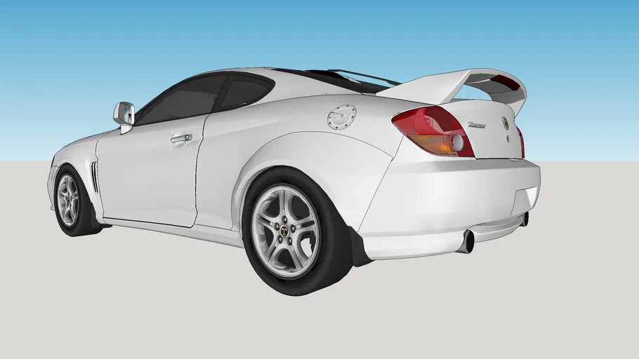 Hyundai Tuscani Tiburon | 3D Warehouse