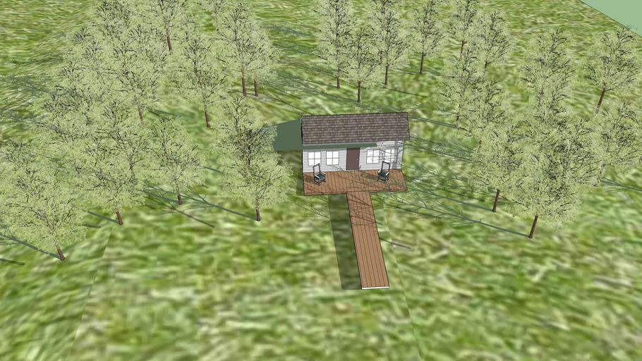 House In The Woods | 3D Warehouse