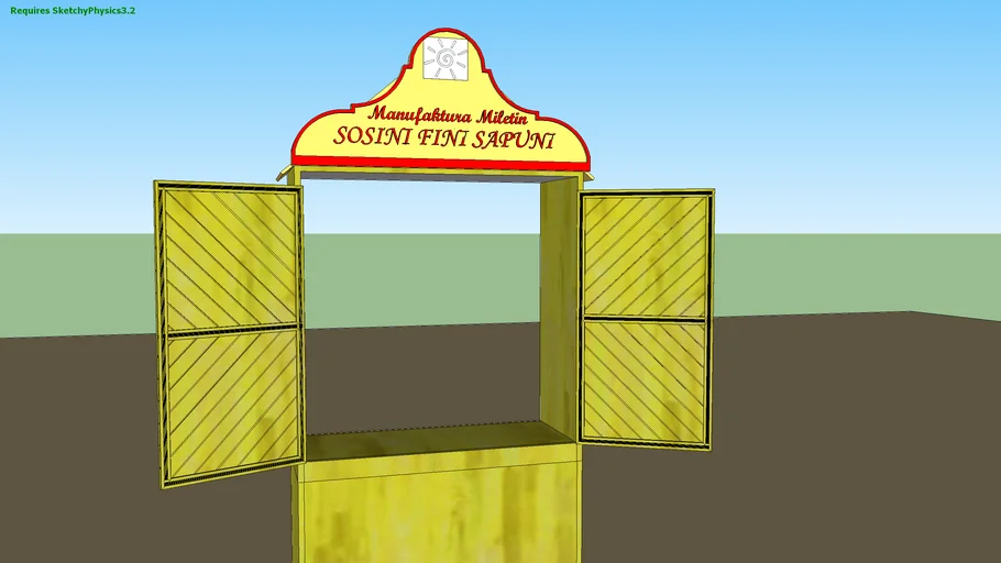 market stand mobile-tezga | 3D Warehouse