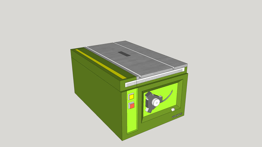 Proxxon FET TableSaw | 3D Warehouse