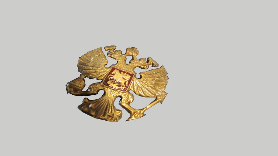 Russian federation cap badge | 3D Warehouse
