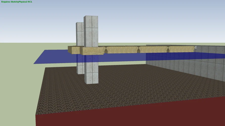 Sketchy Physics 3.0 Floating Pier | 3D Warehouse