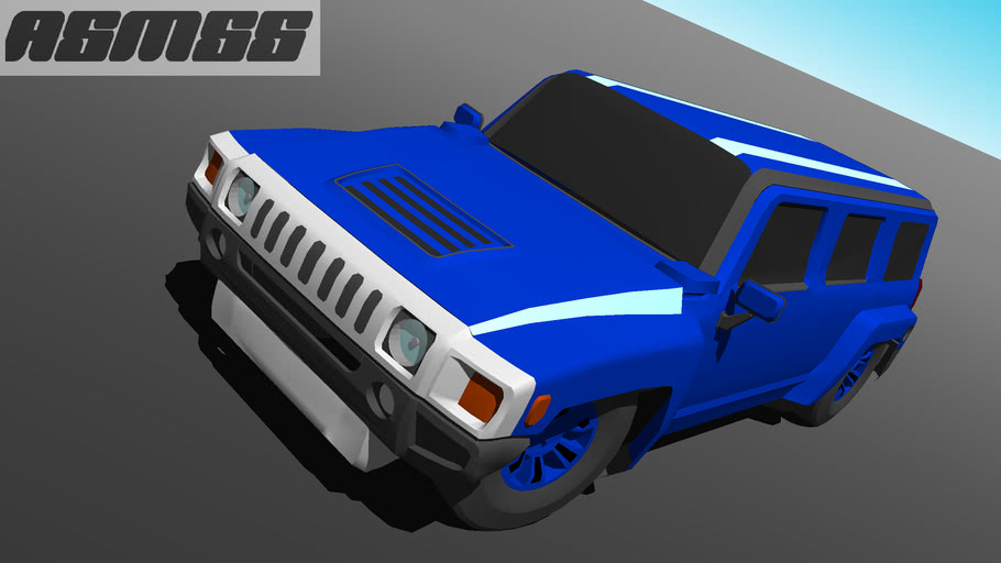 Modified Hummer H3 | 3D Warehouse