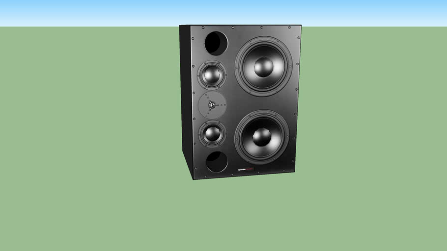 Dynaudio M3A Studio Monitor | 3D Warehouse