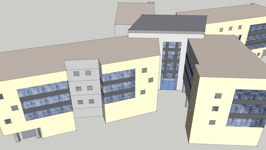 Dubiski Career High School (unfinished) | 3D Warehouse