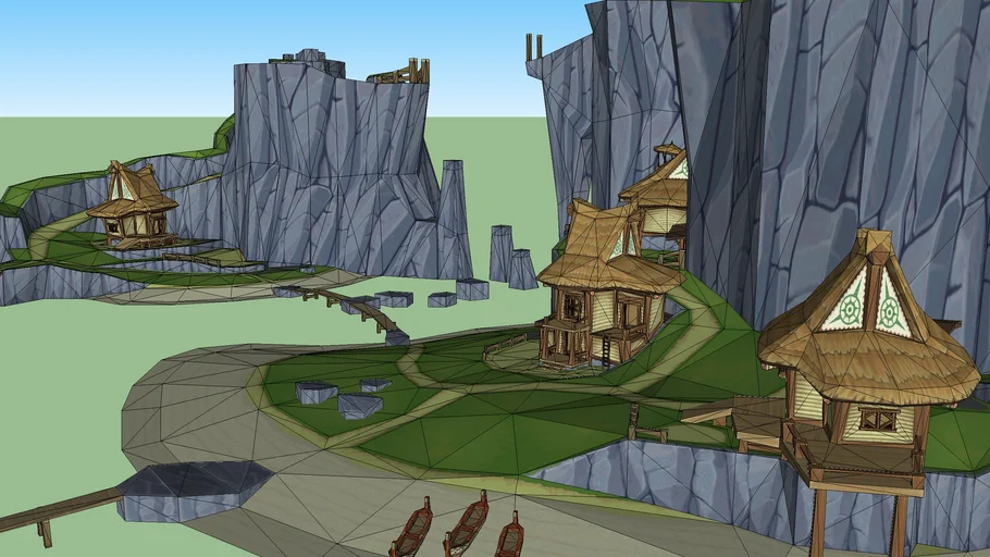 Outset Island | 3D Warehouse