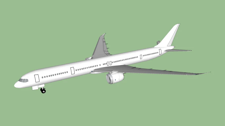 Boeing 757-9X (F) Concept | 3D Warehouse