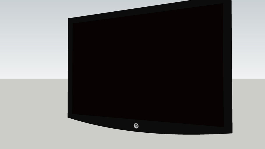 LCD tv (wall) | 3D Warehouse