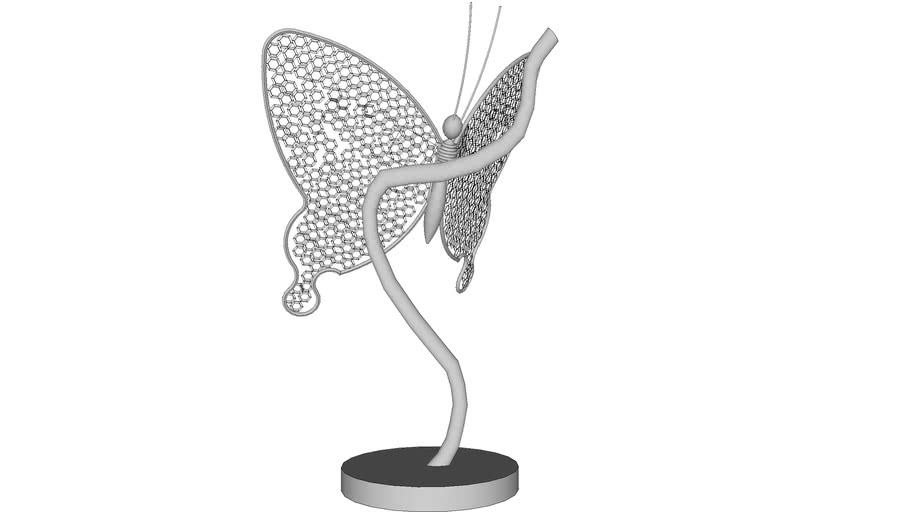 Sculpture butterfly | 3D Warehouse