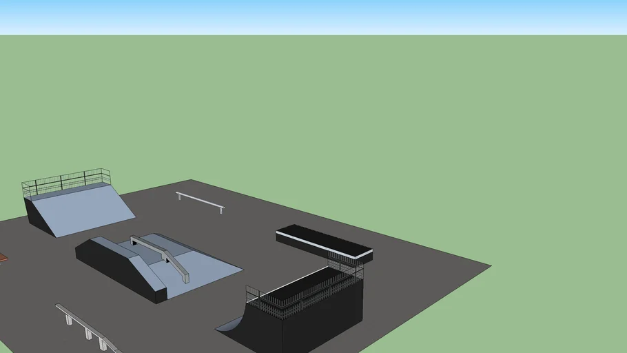 scs skate park | 3D Warehouse