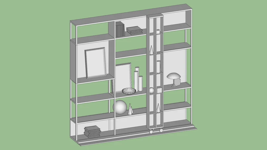 Bookcase | 3D Warehouse