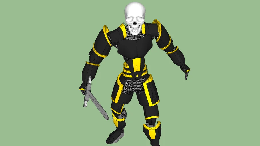 Skeleton knight | 3D Warehouse