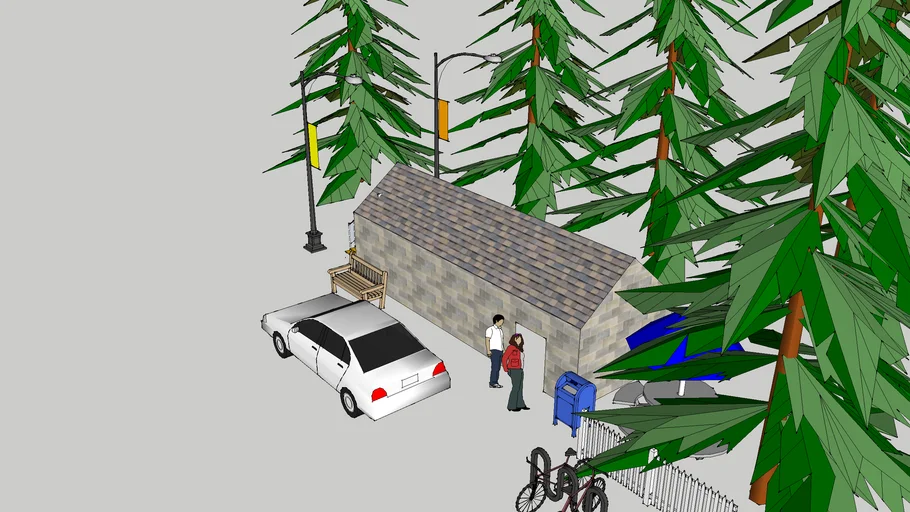 House in the Forest | 3D Warehouse