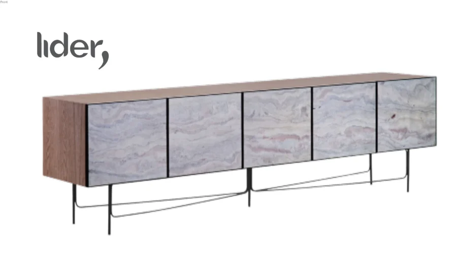 Buffet Modernista - Lider | 3D Warehouse