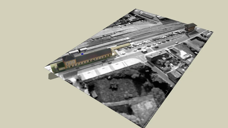railway station | 3D Warehouse
