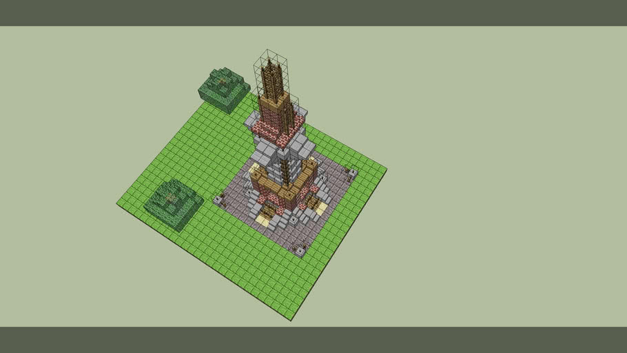 Navigation tower for Minecraft | 3D Warehouse