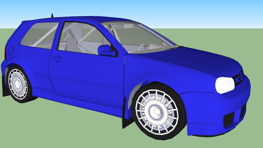 volkswagen golf IV r32 rally version | 3D Warehouse